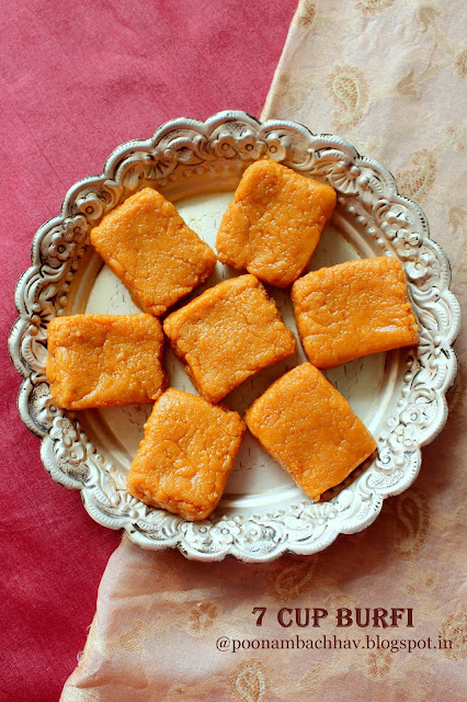 Annapurna: 7 Cup Burfi With Jaggery