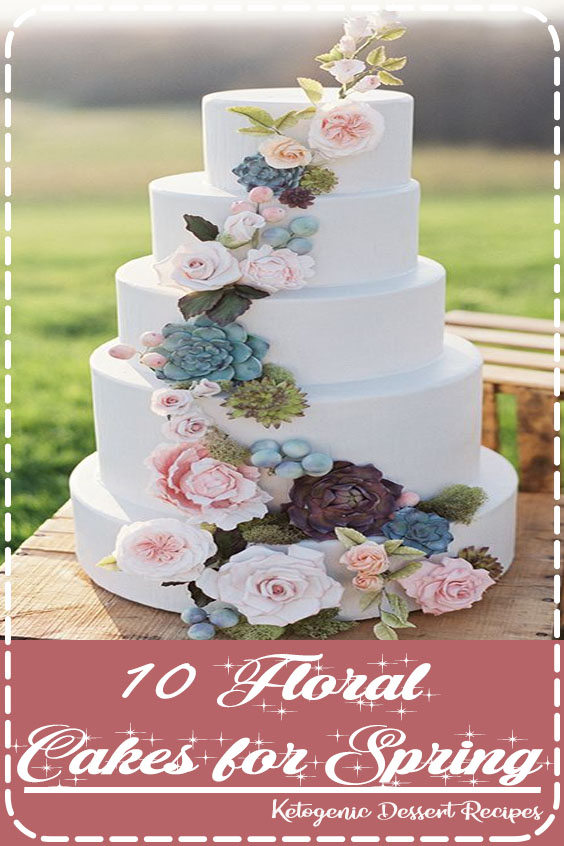 10 Floral Cakes for Spring - Baking Recipes Idea