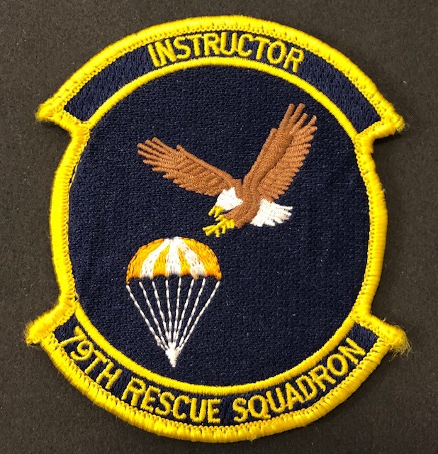 THE USAF RESCUE COLLECTION: USAF 79th RQS / Instructor Patch