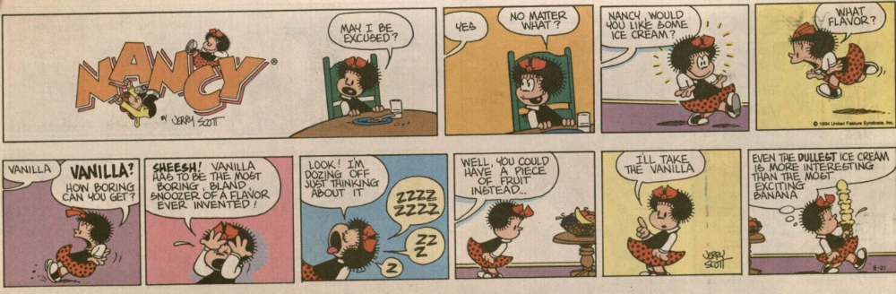 Baking the Baker: Nancy by Jerry Scott