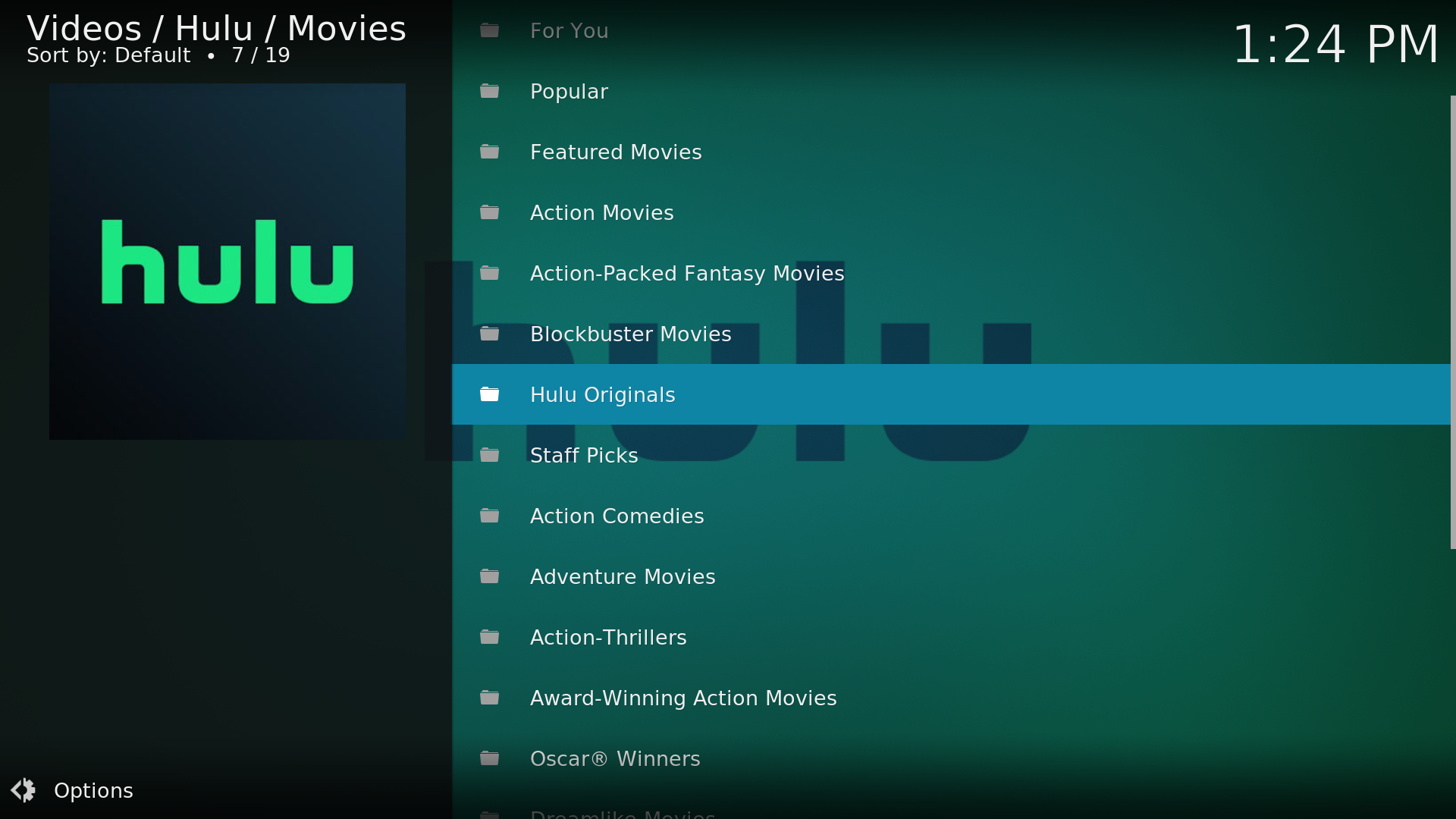 Hulu Kodi Add-on