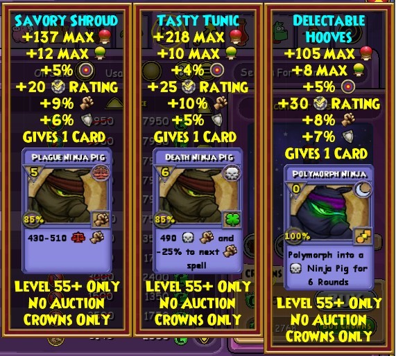 Stars of the Spiral: Guide to Energy Gear