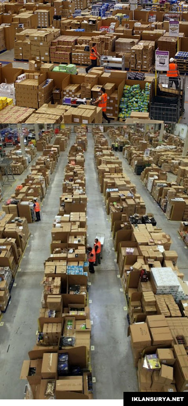 Gudang Amazon, Jalan Jalan Ke Storage Amazon ~ INILAH INFO