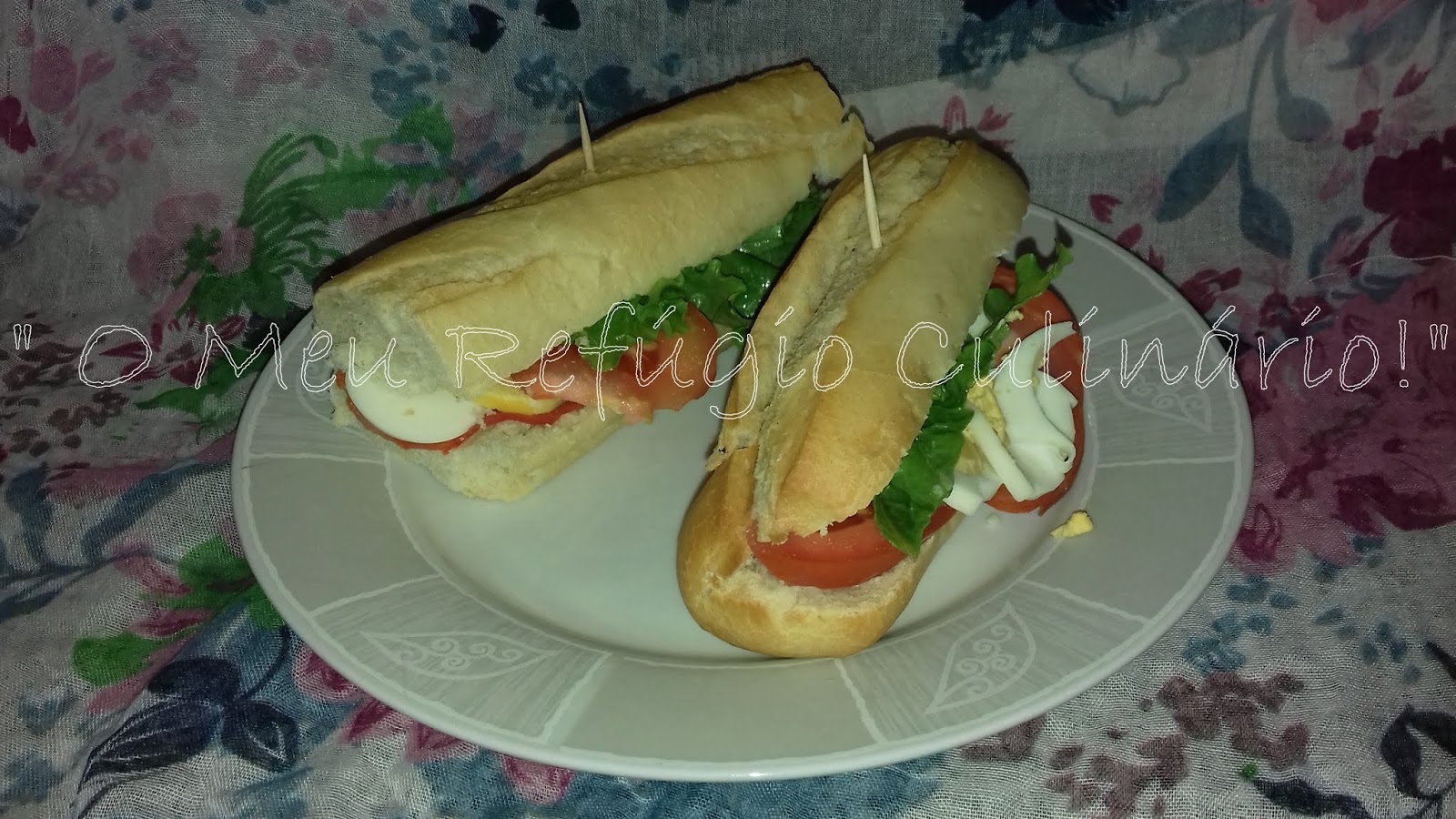 " O Meu Refúgio Culinário! ": ♥ Sandes Americana de Queijo, Fiambre ...