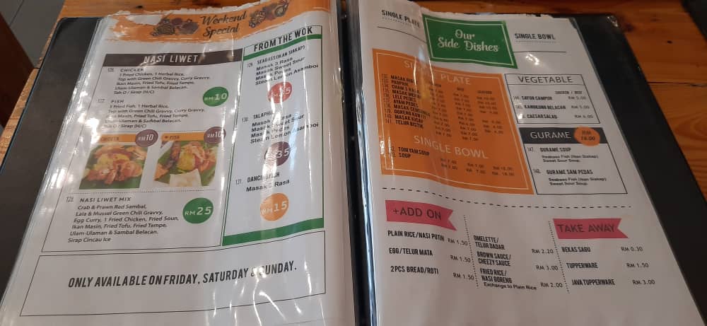 MAKAN DI WARTEG, IPOH