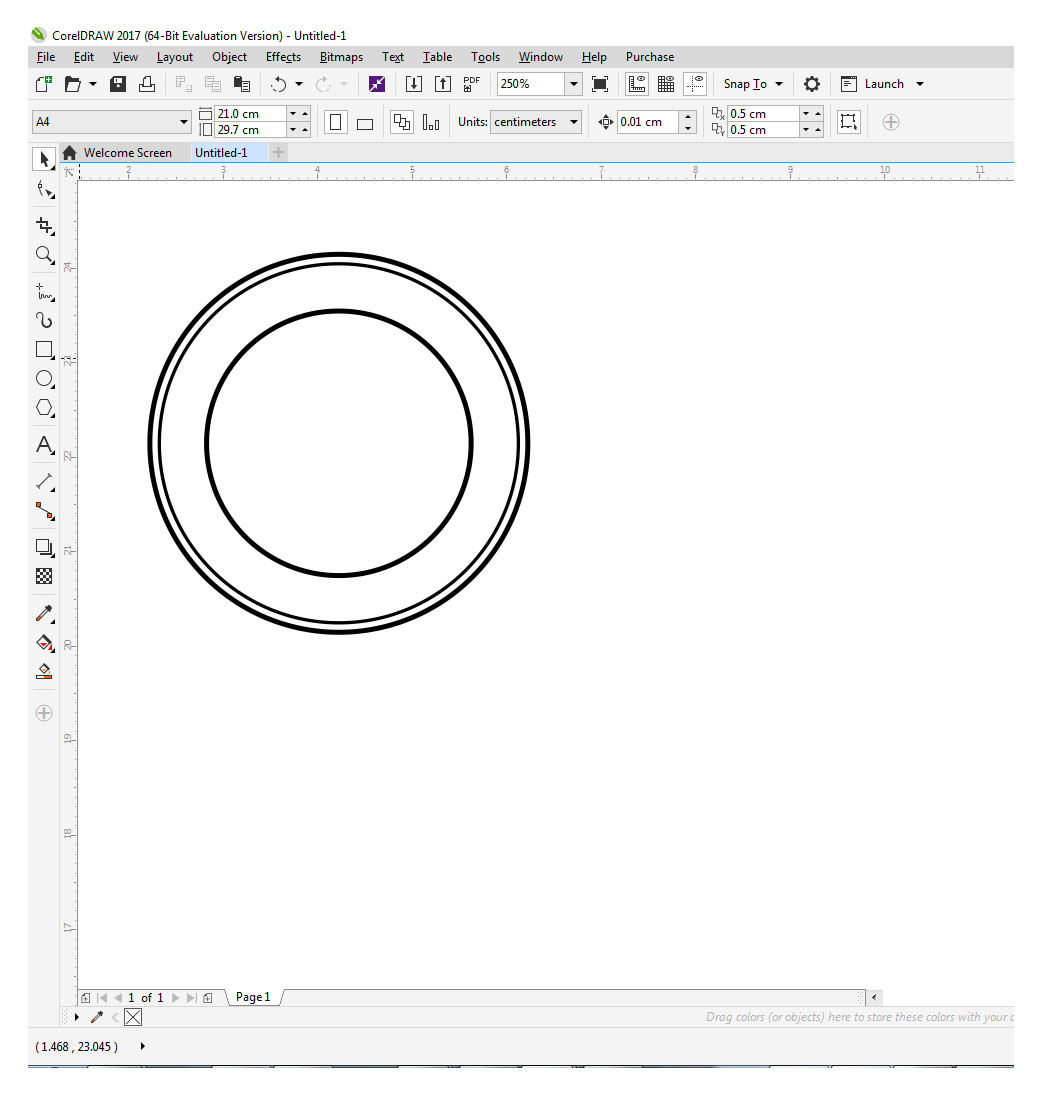 Tutorial Edit Stempel di Corel Draw