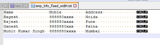 Microsoft Business Intelligence: Different between Fixed width and ...