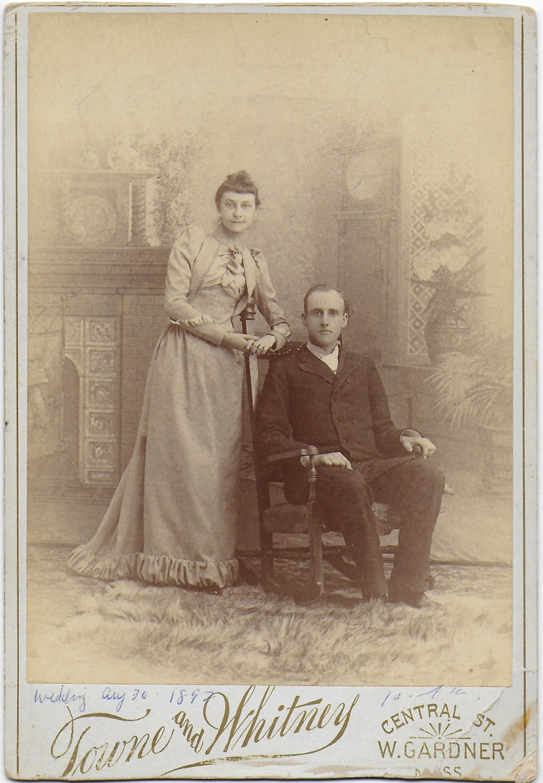 Heirlooms Reunited: 1892 Wedding Photograph of Louis Howe Perley (1871 ...