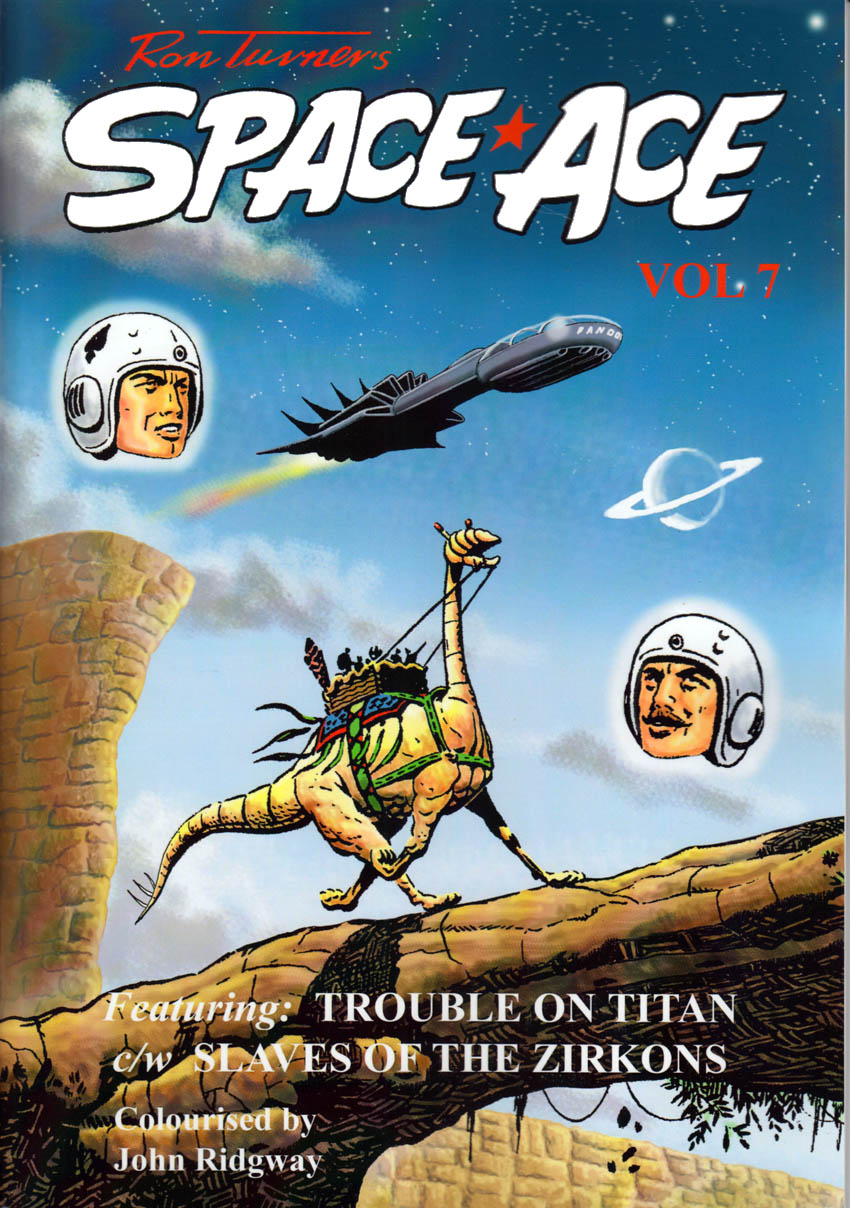 BLIMEY! The Blog of British Comics: Ron Turner's SPACE ACE returns again!