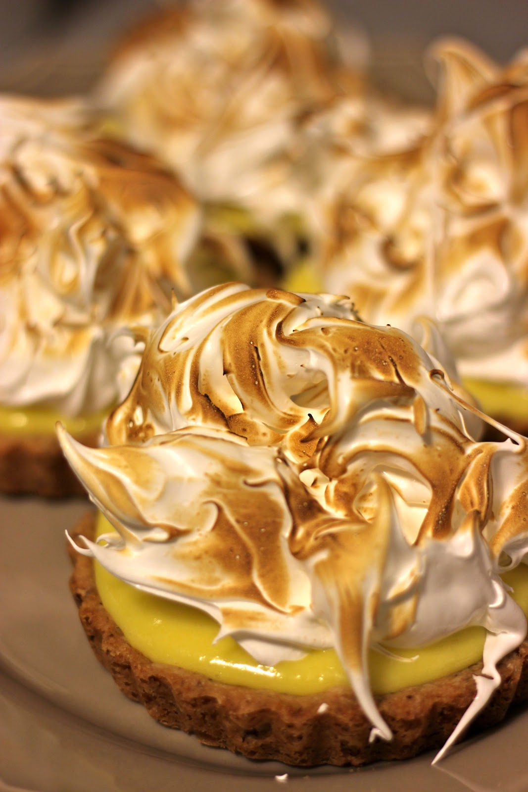 Indulge: Lemon Curd Meringue Tartlets
