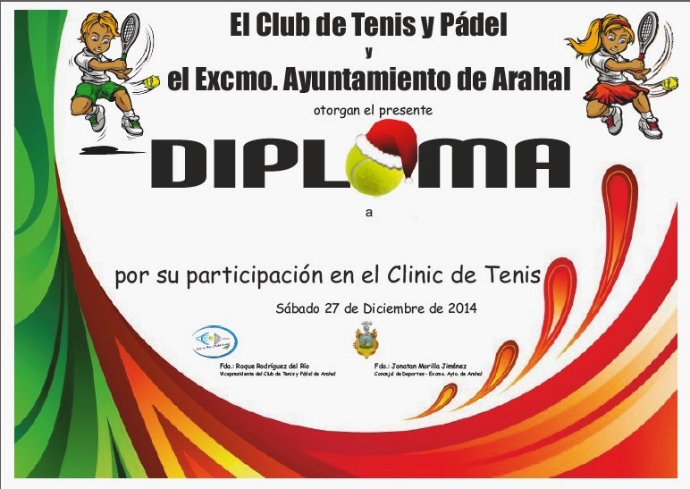 ÉXITO DE PARTICIPACIÓN EN EL CLINIC DE TENIS - Delegación Deportes Arahal
