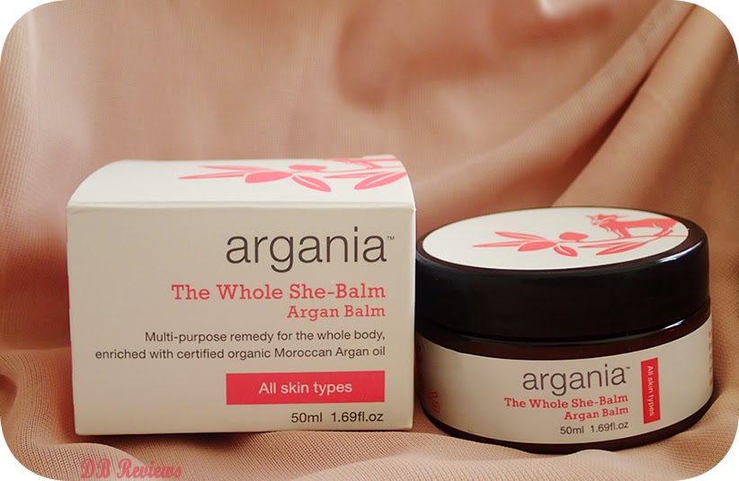 The Whole She-Balm Argan Balm from Argania - DB Reviews - UK Lifestyle Blog