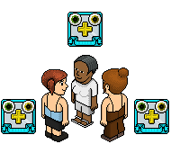 Coleção - Grupos | Banco de imagens do Habbo Hotel - Acervo