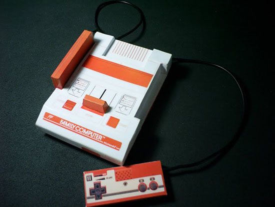 Nintendo Family Computer Papercraft | Paperized Crafts