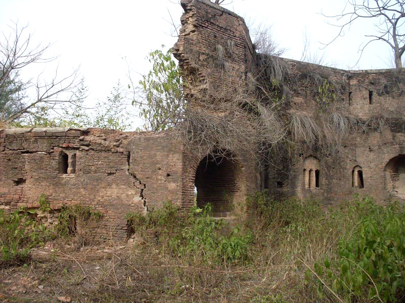 CHINAR SHADE : HISTORICAL FORTS OF JAMMU EITHER EXTINCT OR CRUMBLING.