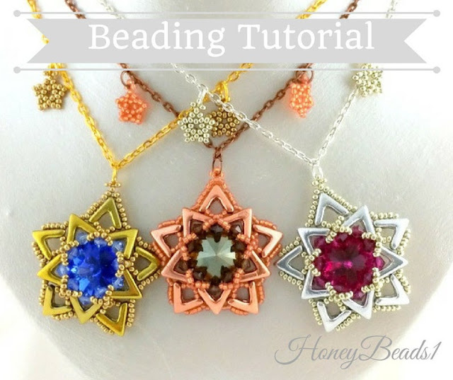 Beautiful Layered Beadwork Jewelry Tutorials by HoneyBeads1Official ...