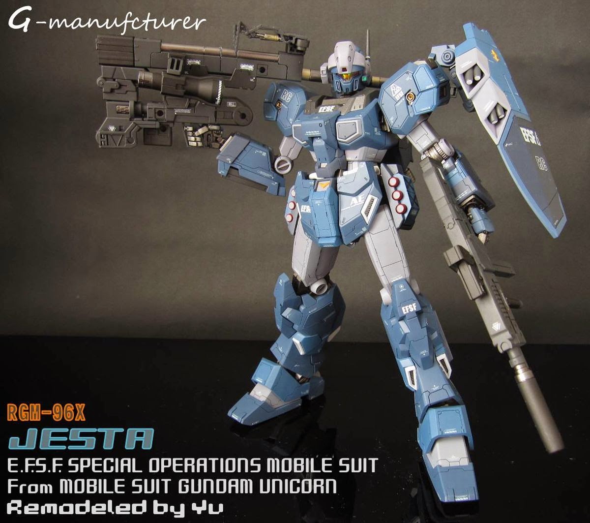Custom Build: MG 1/100 Jesta "Sniper Cannon"