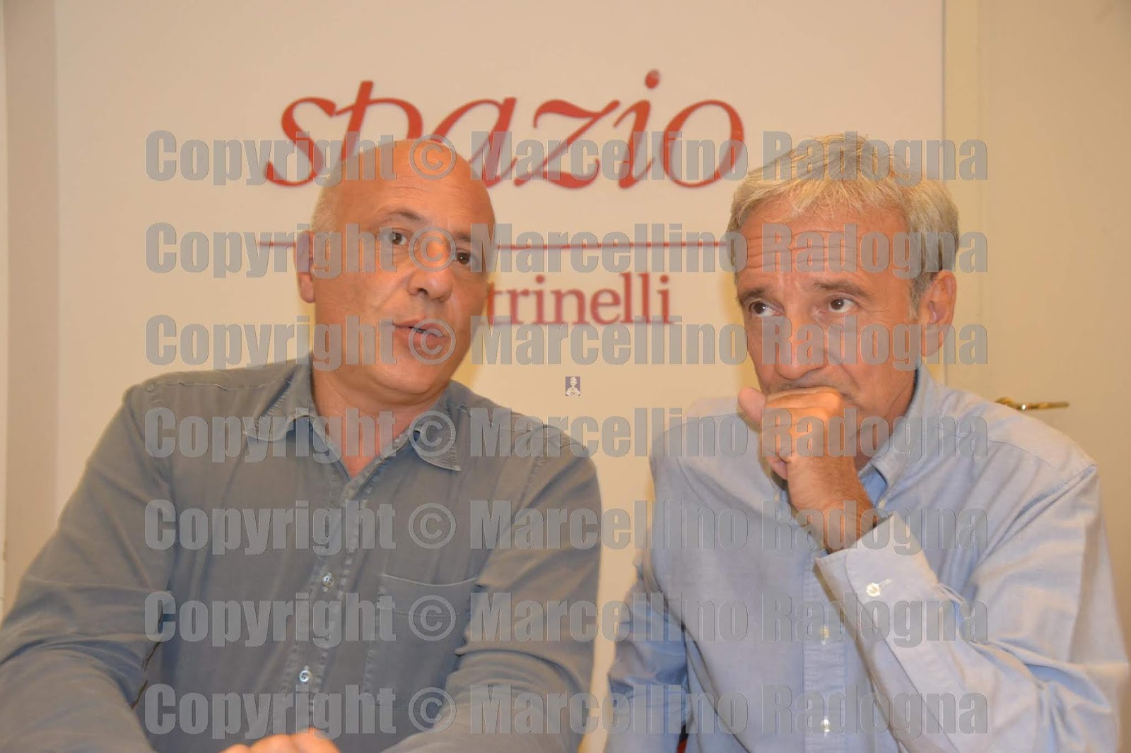 Marcellino Radogna - Fotonotizie per la stampa: Carlo Bonini e Enrico ...