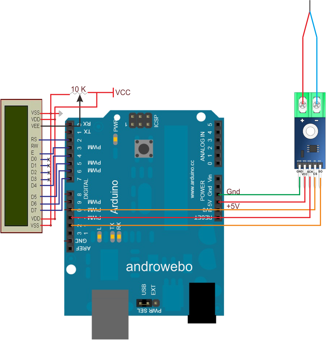 Buka Pikiran Arduino Project Membuat Termometer Dengan Arduino Dan