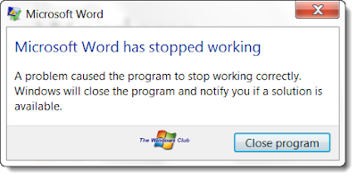 MENGATASI HAS STOPPED WORKING PADA WINDOWS - IMANDERS BLOG'