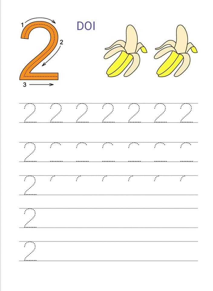 Jocuri pentru copii mari şi mici: Fise de invatat sa scriem cifre