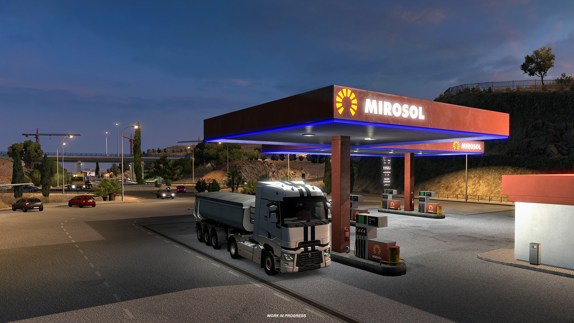 SCS Software's blog: Iberia: Truck Stops & Gas Stations