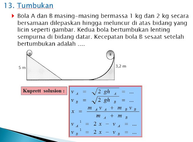 Tumbukan | www.fisika.info