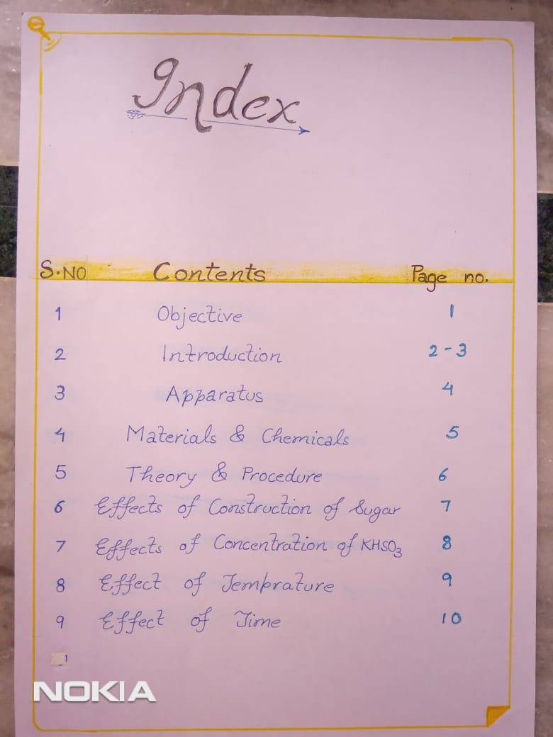 CBSE class 12 chemistry project file work ~ Ahan Sinha