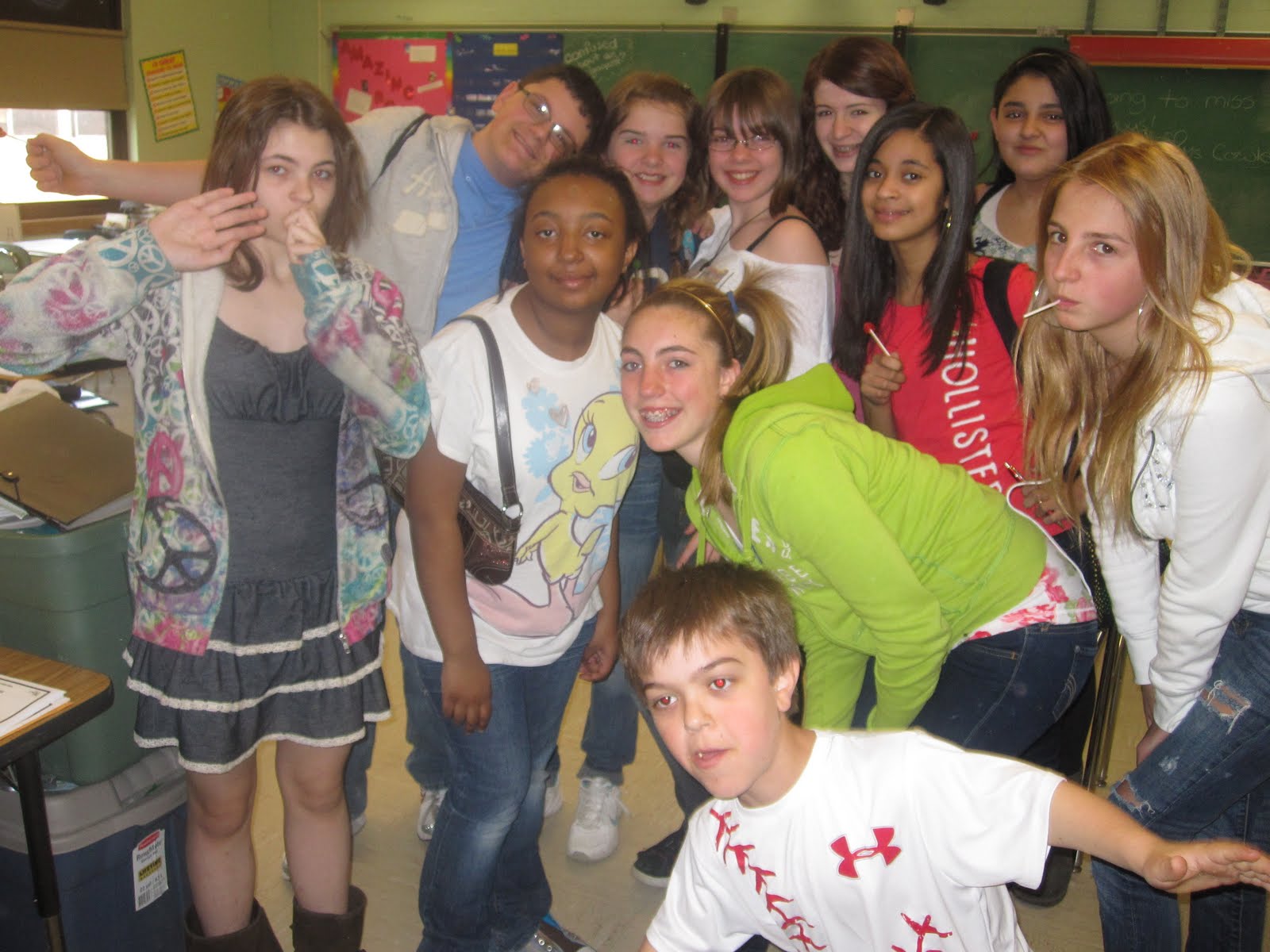 Ms. Cowley's 7th Grade Class