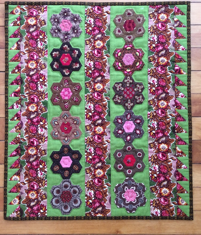 The Constant Quilter: The Evolution of February's mini quilt