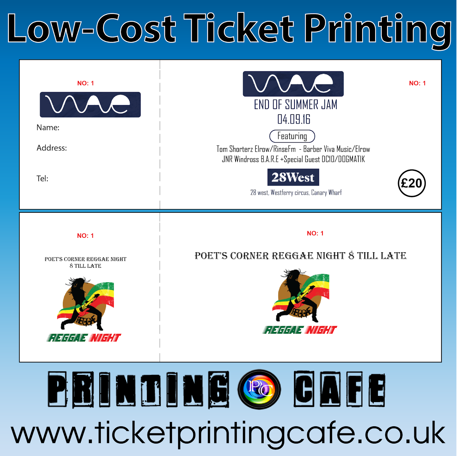 Cheap Ticket Printing - Ticket Printing Cafe | Event Tickets & Cheap ...