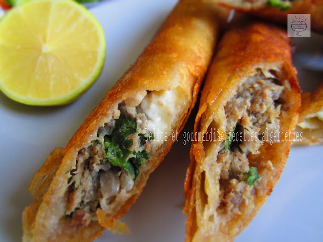 Recette inédite de BOUREK bourak rapide à la viande haché بوراك باللحم