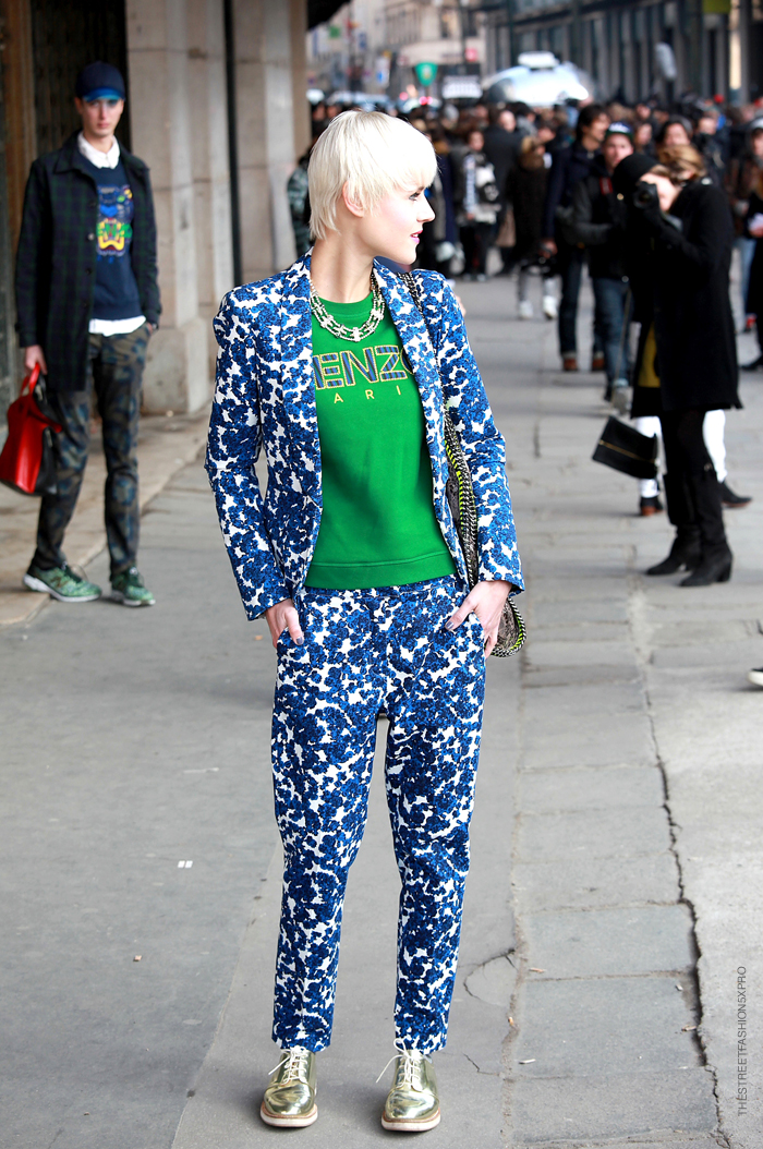 Thestreetfashion5xpro: In the Street...Before and after Kenzo, Paris ...