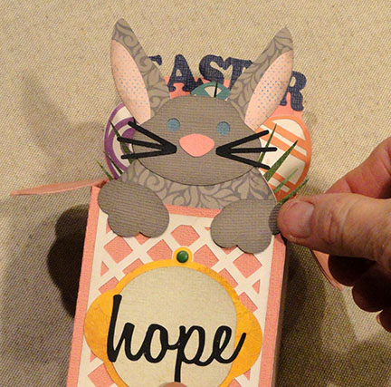 Needles 'n' Knowledge: Bunny Easter Box Card