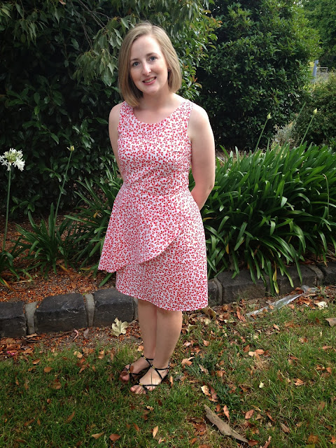 Sewn By Elizabeth: Edelweiss Colette Truffle Dress