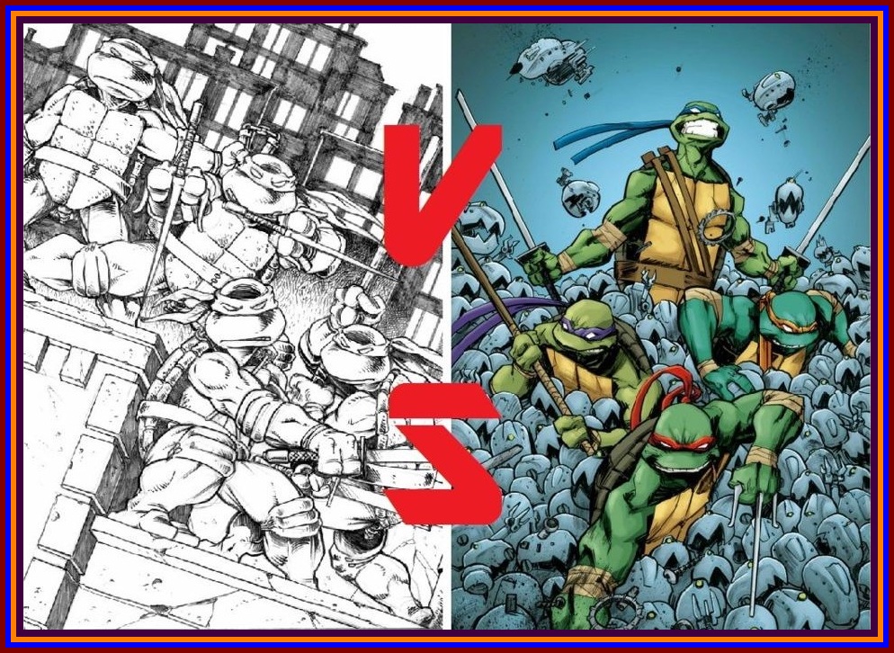 Comics N' TooNZ: TMNT: A Comparison of the Mirage and IDW Comics