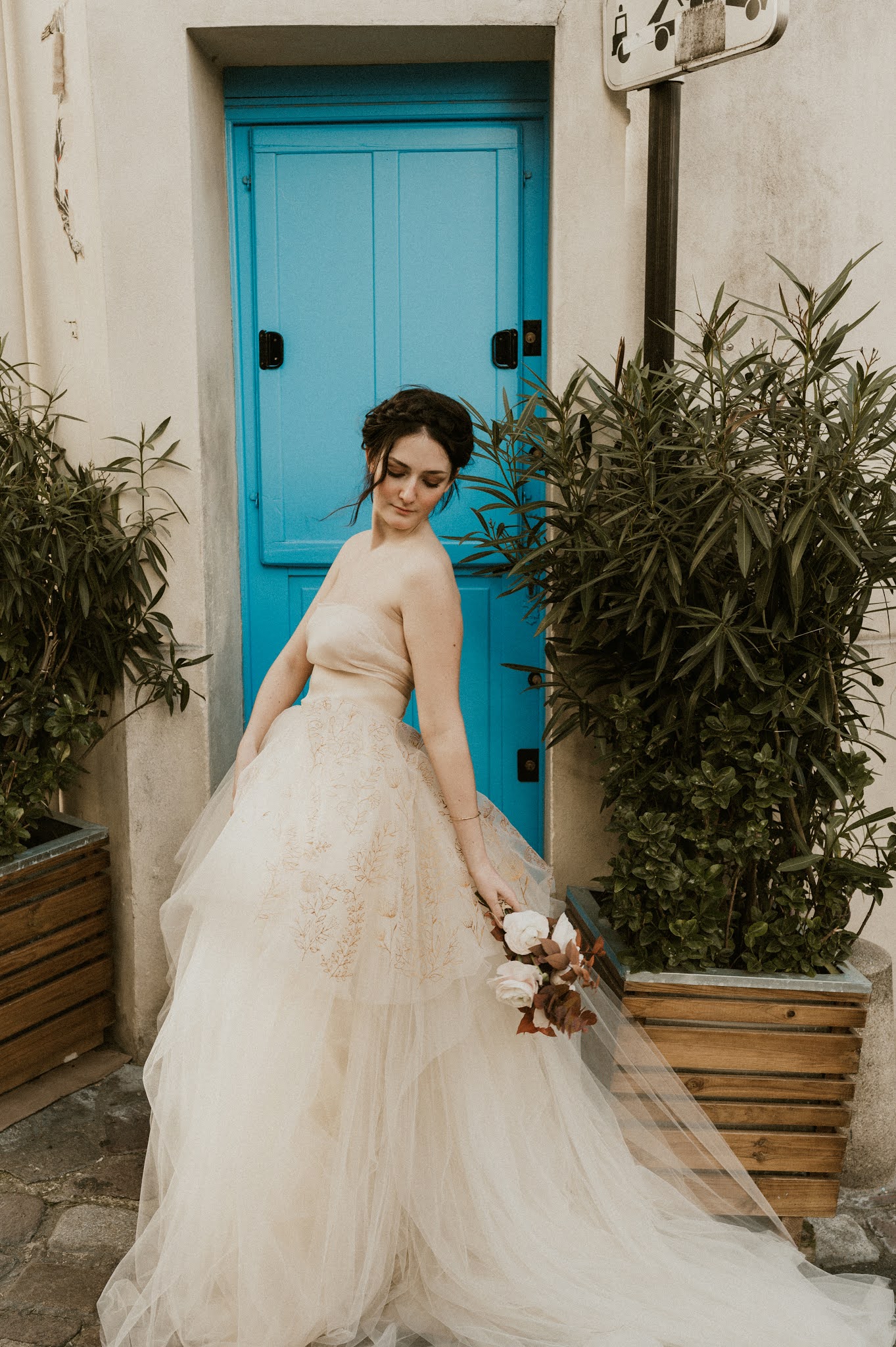 la Robe Rose Gold : un matin de printemps à Montmartre