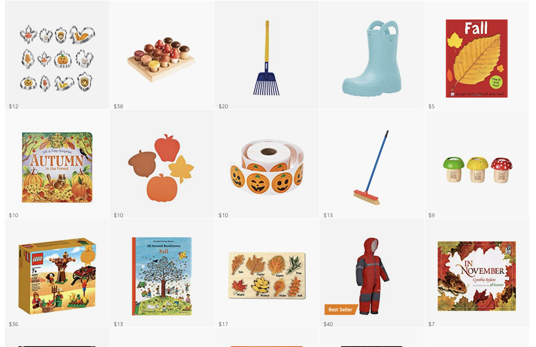 Montessori Friendly Resources for Autumn