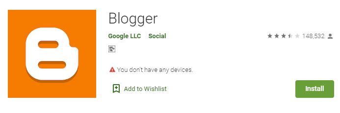 How to Download Blogger apps.