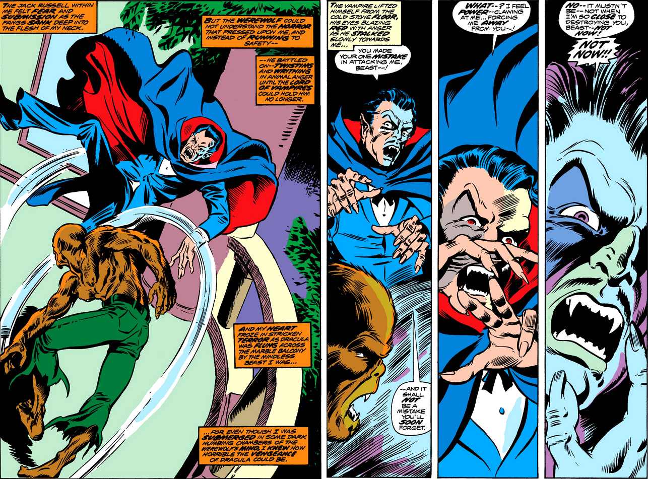 The Peerless Power of Comics!: Howl Of The Werewolf! Rage Of The Vampire!