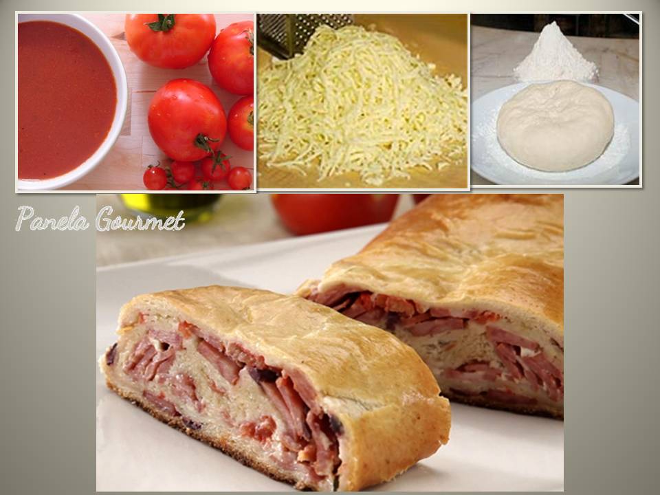 Panela Gourmet: Pizza enrolada, porque hoje Poooode!!