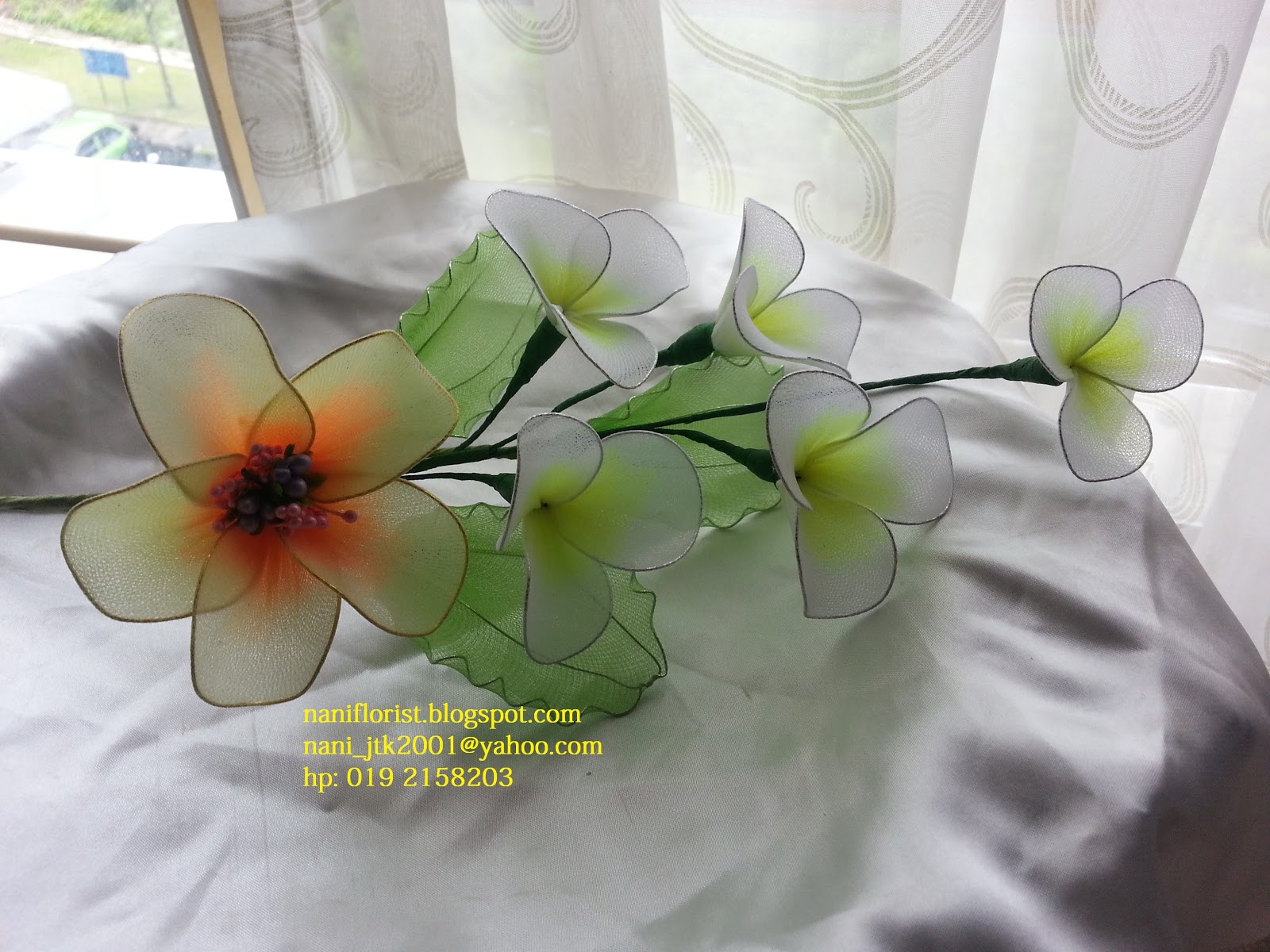 Nani Florist: PELBAGAI GUBAHAN BUNGA STOKIN,KEMBOJA,ROSES DAN KEKWA