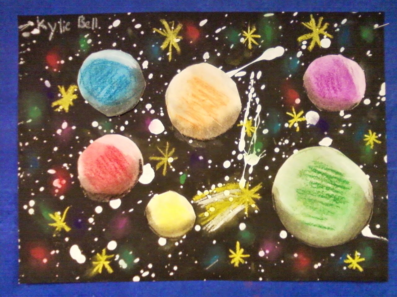 PPPS Elementary Art Rooms: Spheres in Space Fourth grade lesson