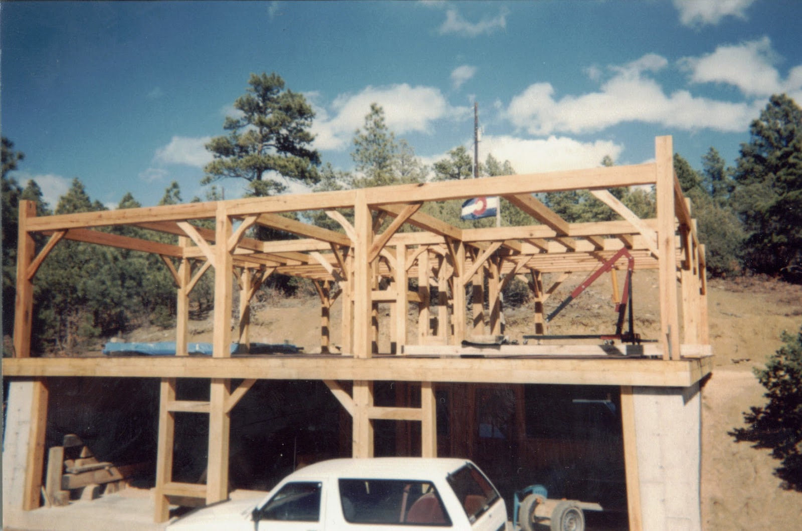 Michael's Timber Framing: Chapter 11 - First Floor Framing - Phase III