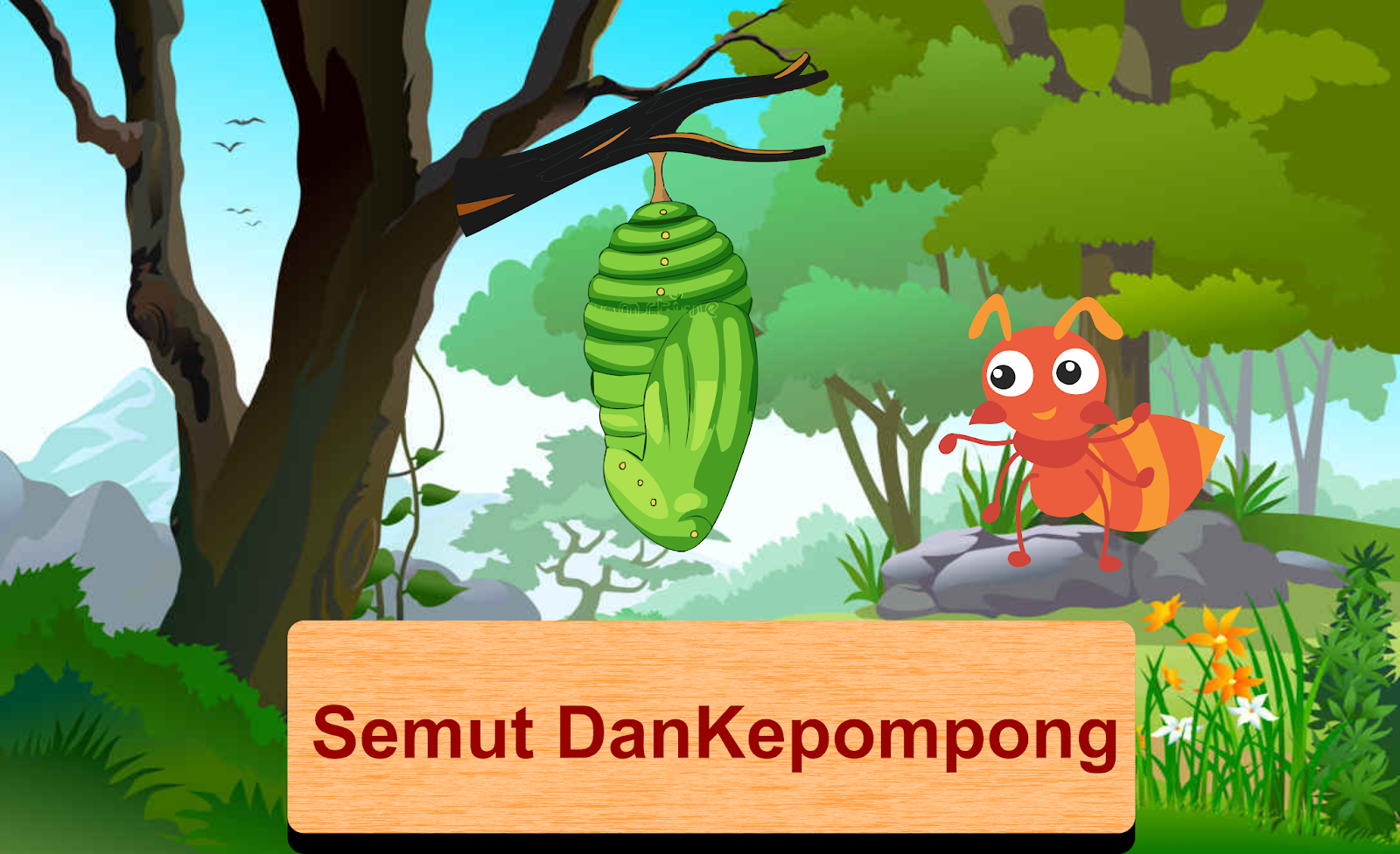 Semut dan Kepompong - wallpaper onepiece HD
