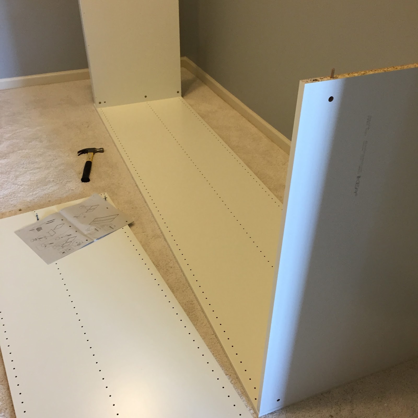 Lipstick and Sawdust: Ikea Pax System Tutorial