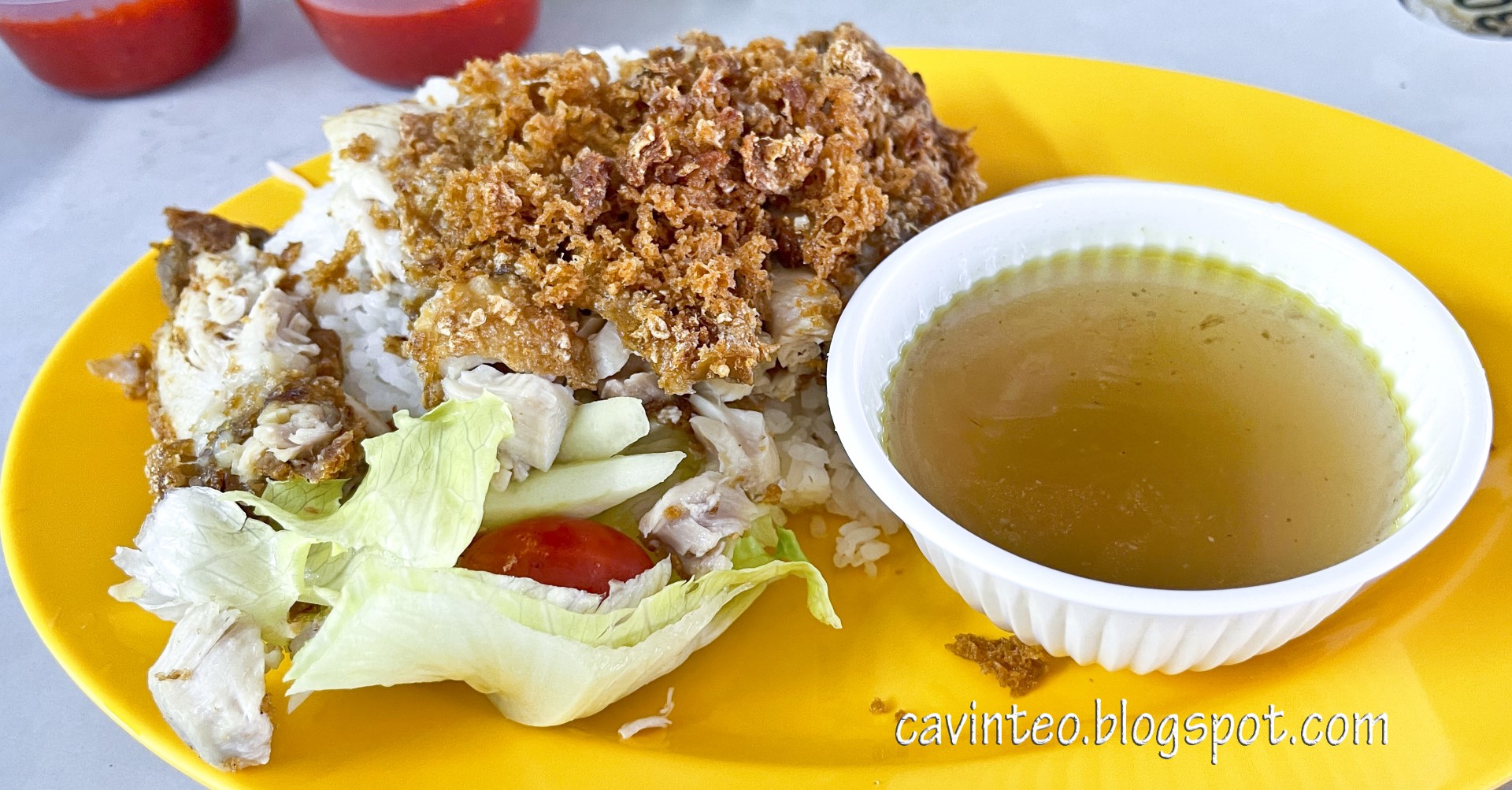 Entree Kibbles: Ayam Penyet (Boneless) from Zoul's Corner @ Ayer Rajah ...