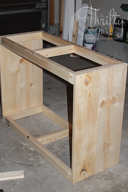 DIY Sliding Door Console Table and Barn Door Hardware Tutorial