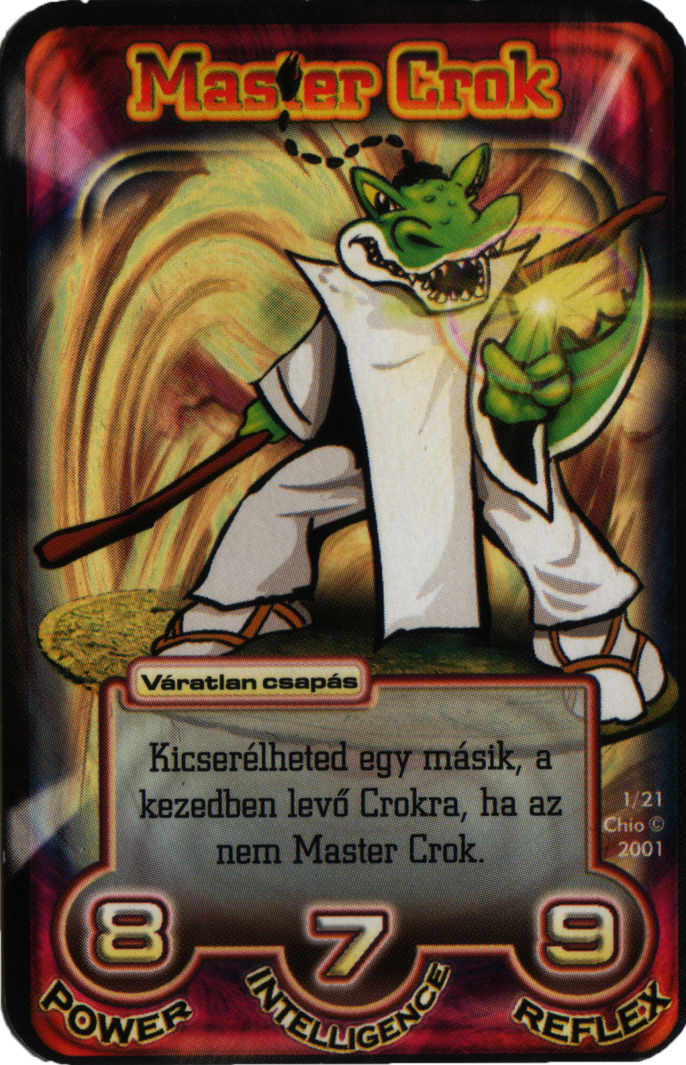 Master Crok kártyák