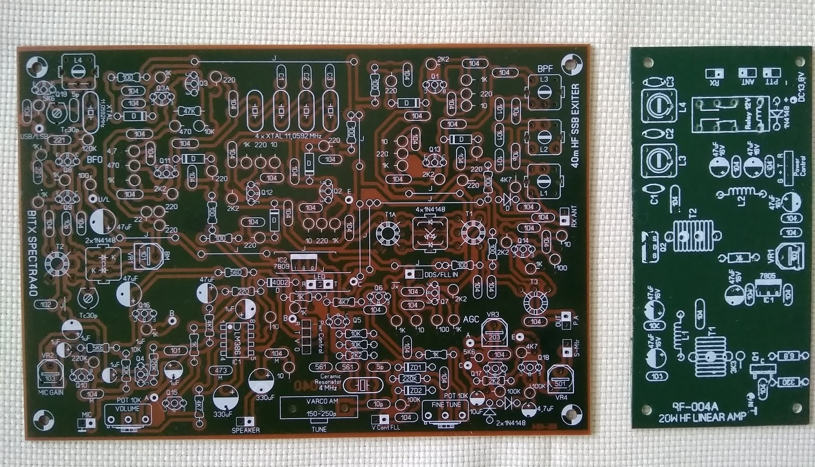 BITX SPECTRA 40 ~ YC3LVX